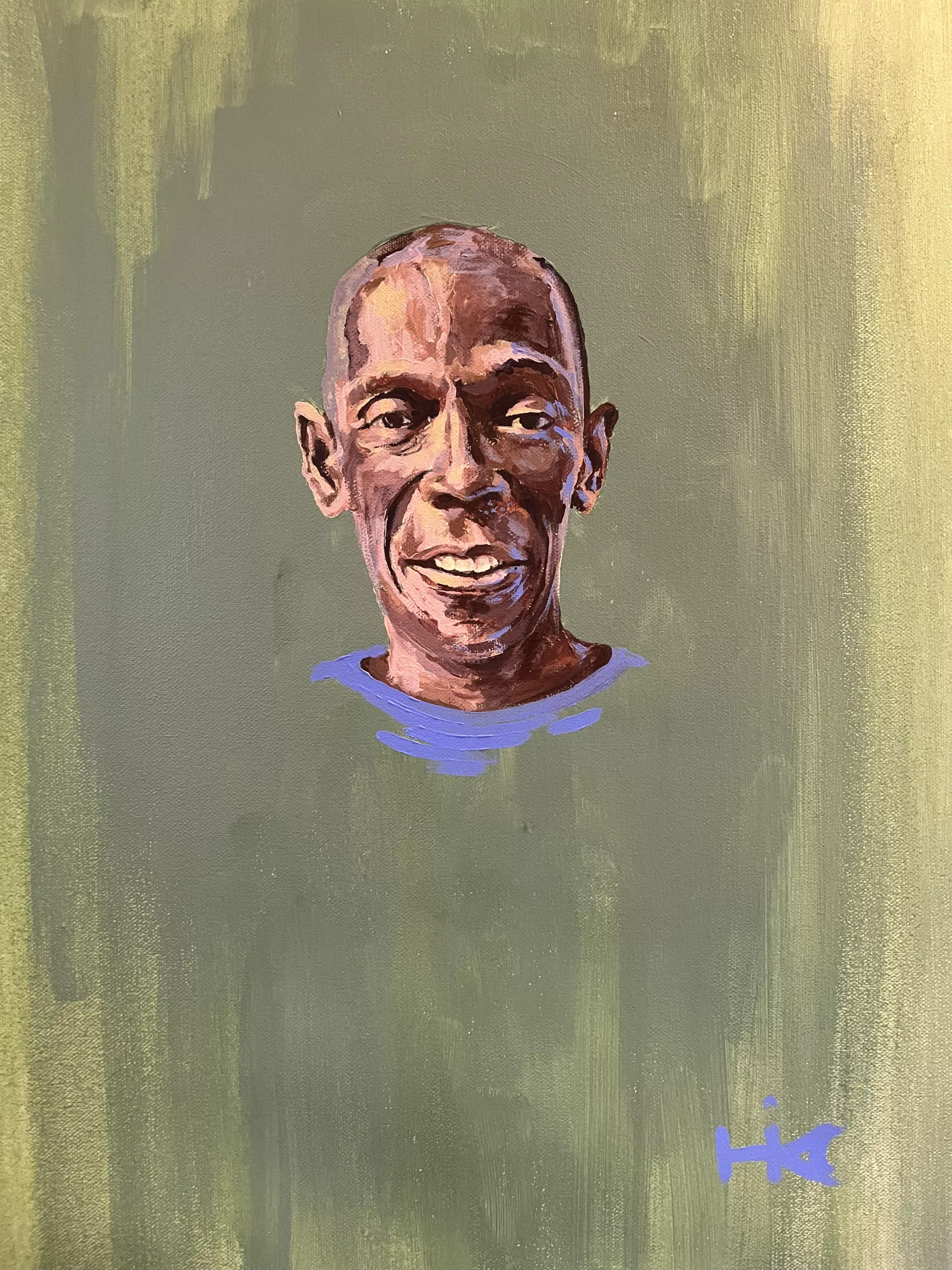 Maxi Jazz - Harmarium Portrait Art